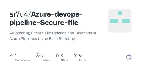 Github Ar7u4azure Devops Pipeline Secure File Automating Secure