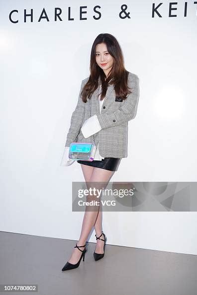 South Korean Singer Yura Of Girl Group Girls Day Attends A Charles