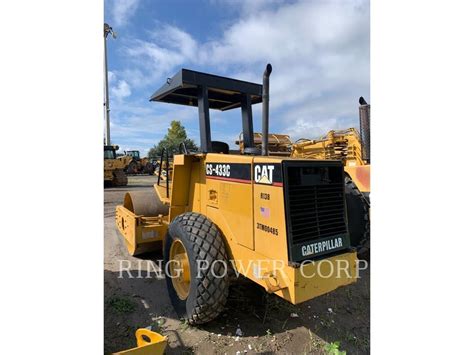 Cat Cs433c Rodillos De Doble Tambor Construcción Caterpillar