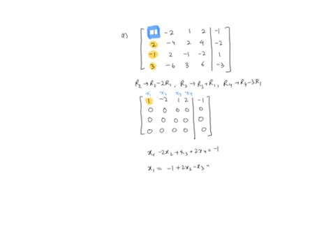 SOLVED Find the vector form of the general solution of the linear system A 𝐱 𝐛 and then use