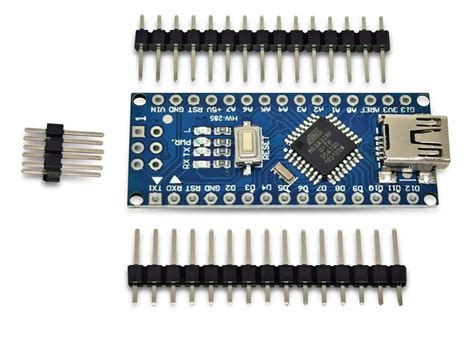 Placa Arduino Nano V30 Barra De Pinos Soltas Cinestec