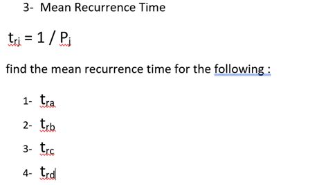 Solved Draw Markov Chain Diagram Using The Above Chegg