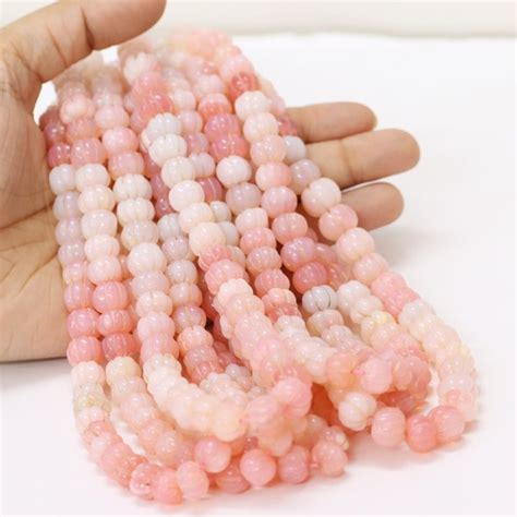 Carved Melon Beads Etsy