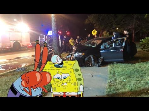 Spongebob Car Crash