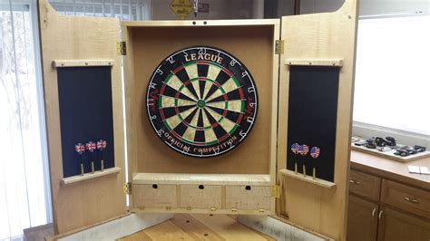 Complete Your Home With A Dart Board Cabinet Home Cabinets