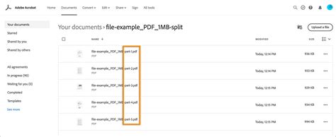 how to split a pdf file into separate pdfs online