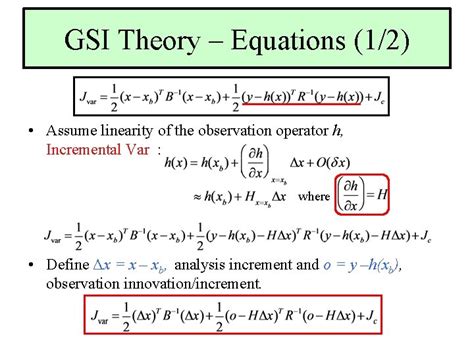 Introduction To Gridpoint Statistical Interpolation Gsi Build And
