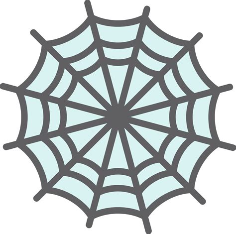 Spider Web Vector Icon 16816056 Vector Art At Vecteezy