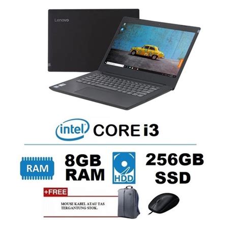 Jual TERLARIS LAPTOP LENOVO IDEAPAD CORE I3 8GB 1TB HDD 8GB 512GB SSD 4GB 256GB SSD