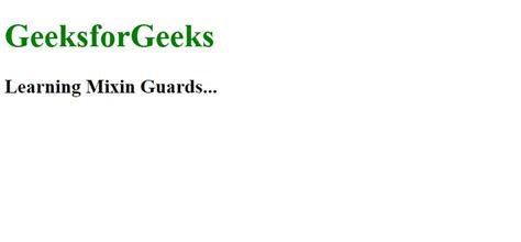 Less Js Mixins Mixin Guards GeeksforGeeks