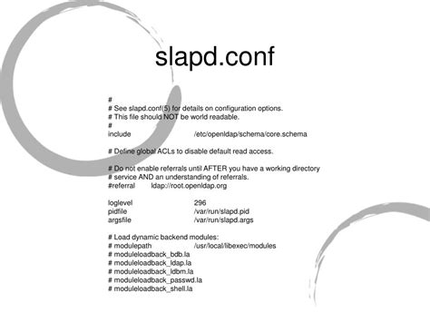 Ppt Openldap Building And Configuring Powerpoint Presentation Free Download Id 4705194