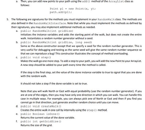 Solved Project Random Walk Project Overview In This Chegg