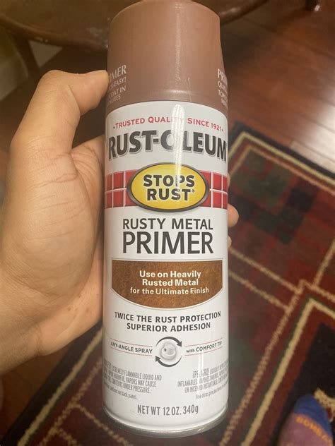 Primer For Rusted Metal Por 15® Self Etch Primer Spray Can