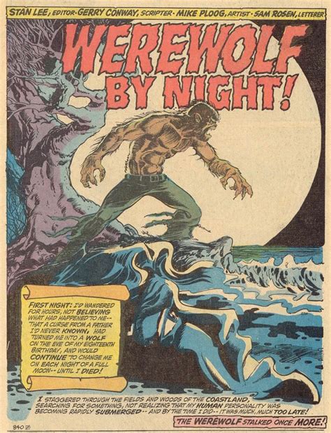 Marvel Spotlight Vol 1 3 Werewolves By Night Mike Ploog Art