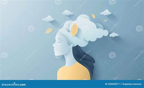 Visualizing Wellness Mental Health Awareness Art Royalty Free Stock Image