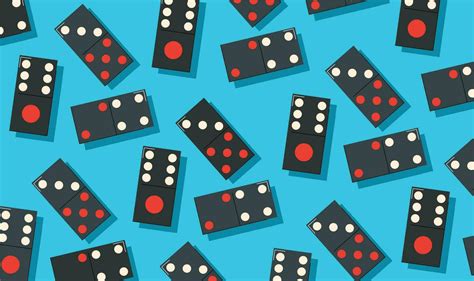 Domino Pieces Background Board Game Vector Illustration 29919795