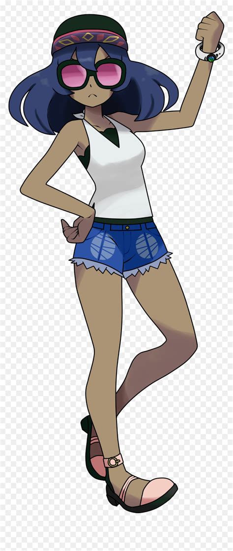 Sena Alola Pokemon Trainer Red Pokemon Red Trainers Pokemon Alola