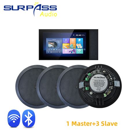 ระบบเสียงโฮมเธียเตอร์สมาร์ทหน้าจอสัมผัส 7 นิ้วเครื่องขยายเสียง Android