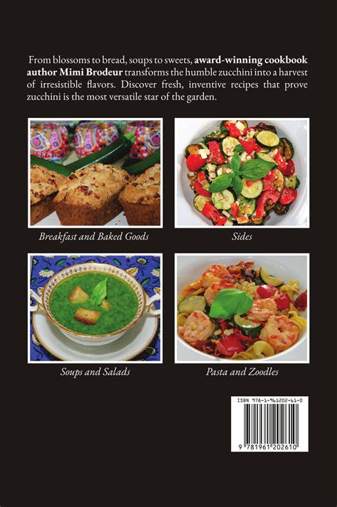 Zucchini Harvest Cookbook Tremendous Leadership