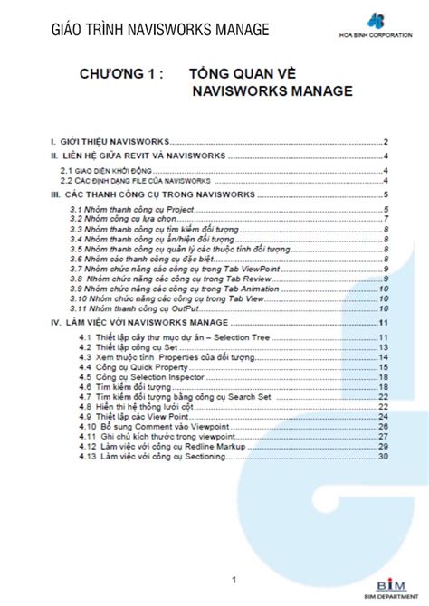 Gi O Tr Nh Navisworks Manage T Ng Quan V Navisworks Manage Pmv