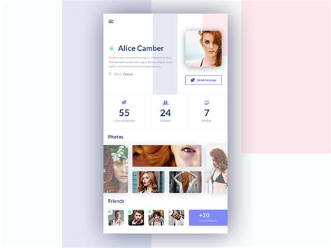 Alpha Fruit App UI Screens Free PSD Template PSD Repo