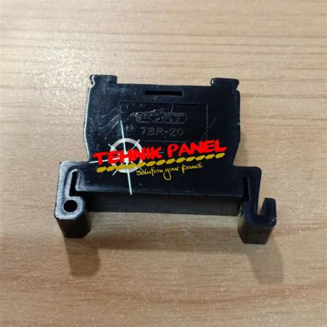 Jual TERMINAL BLOCK CBR 20A MODEL TEND RAIL 1F 20A Hitam Jakarta Pusat TEHNIK PANELL