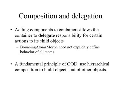 Composition And Delegation