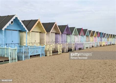 Essex Beach Huts Photos And Premium High Res Pictures Getty Images