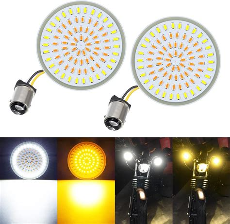 Benlari 1157 Front Led Turn Signals Motorcycle Lights Super