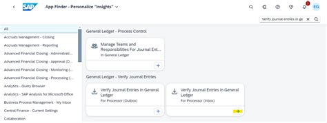 3445293 app tile verify journal entries in general ledger for