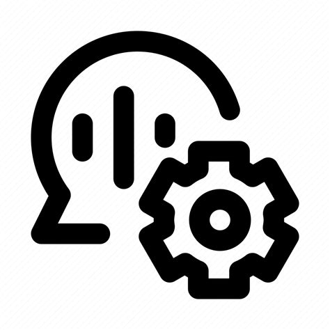 speech bubble processing system automation nlp chat icon