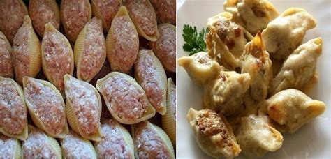 Замечательное блюдо к ужину - Фаршированные ракушки. Особенно детки ...