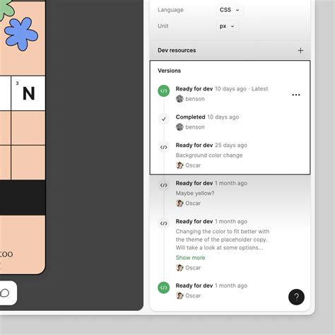 Dev Mode Focus View Figma Learn Help Center