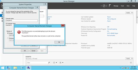 Windows Server Unable To Join A Domain In My Virtual Machine Super User