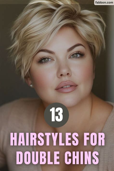 13 Gorgeous Haircuts For Chubby Faces With Double Chins To Try Now