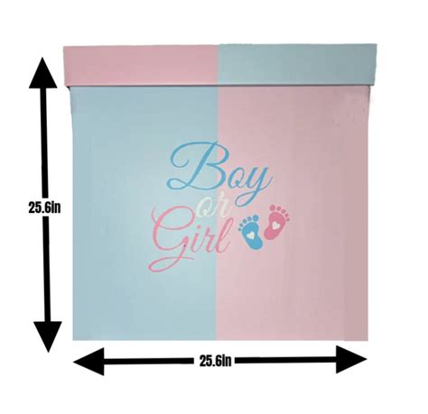 Giant Gender Reveal Box Etsy Giant Gender Reveal Box Etsy