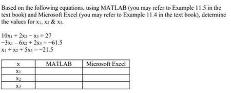 solved based on the following equations using matlab you
