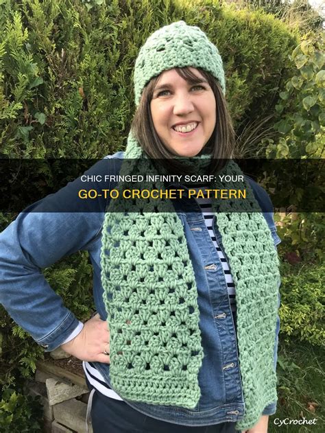 Chic Fringed Infinity Scarf Your Go To Crochet Pattern Cycrochet