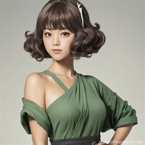 Tatsumaki In Tight Dress Stable Diffusion Online