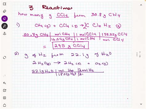 According To The Following Reaction How Many Grams Of Carbon