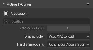 F Curve Blender Manual