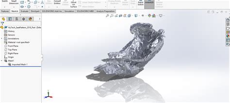 Civil Engineering How To Convert A Mesh To A Solid