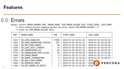 mysql performance schema in 20 minutes pdf databases computer software and applications