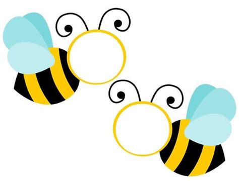 꿀벌 얼굴 합성 도안입니다