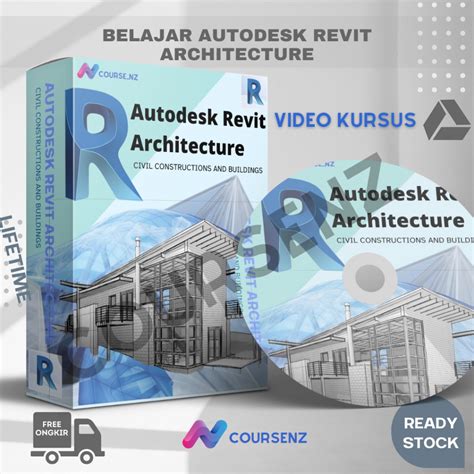 Jual Tutorial Lengkap Autodesk Revit Architecture Belajar Autodesk Revit Architecture Video