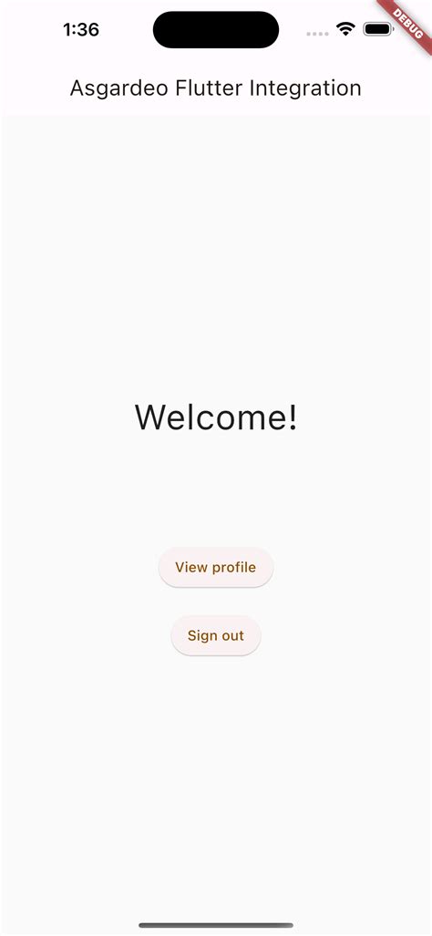 Authenticate Users Into Flutter Applications Asgardeo