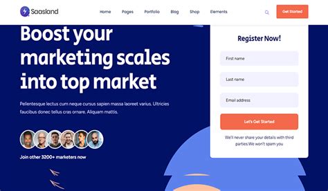 Best WordPress Themes For SaaS App Company Websites