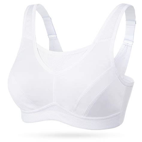 Wingslove Womens Full Coverage High Impact Wirefree Workout Non Padded