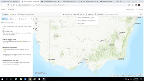 Print Custom Text Element In Map Viewer Esri Community