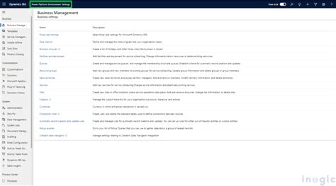 Newly Introduced Power Platform Environment Settings App Microsoft
